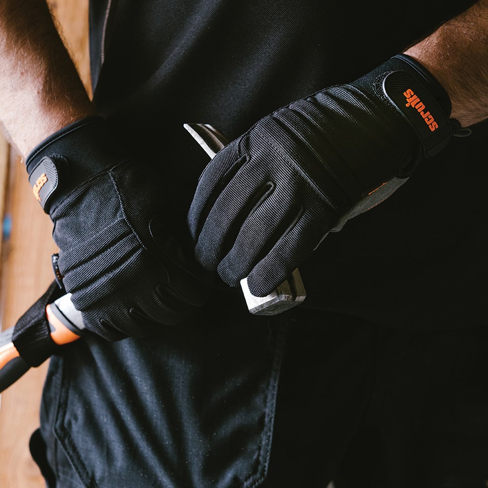 Toolstream Ltd | Scruffs Trade Work Gloves Black
