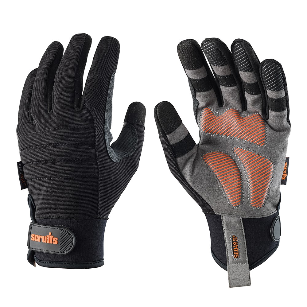 Toolstream Ltd | Scruffs Trade Work Gloves Black