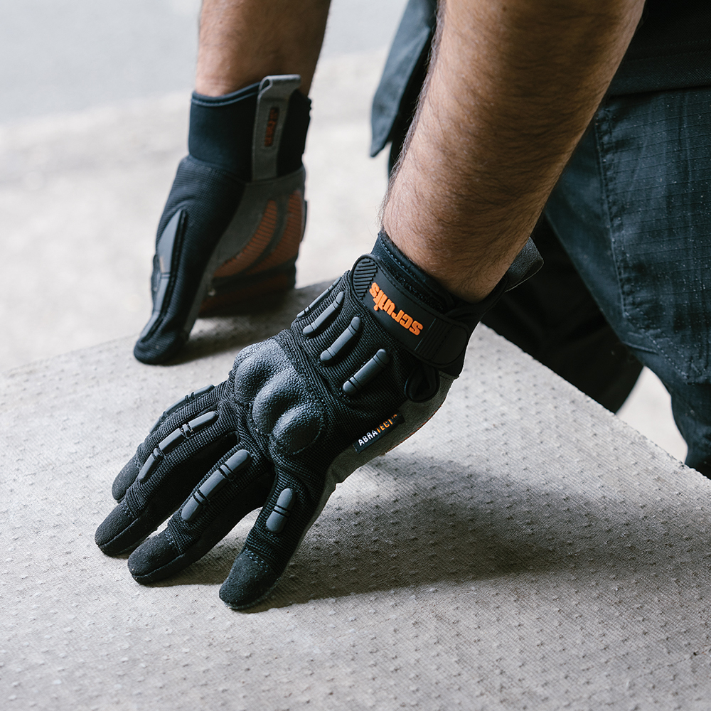Toolstream Ltd | Scruffs Trade Shock Impact Gloves Black