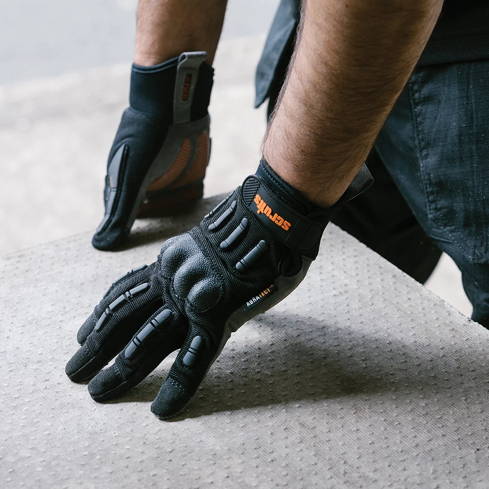 Toolstream Ltd | Scruffs Trade Shock Impact Gloves Black