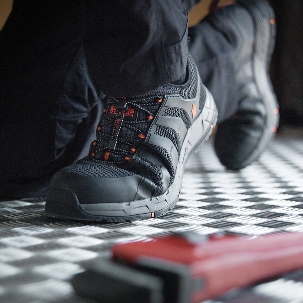 Toolstream Ltd | Scruffs Argon Safety Trainers Black