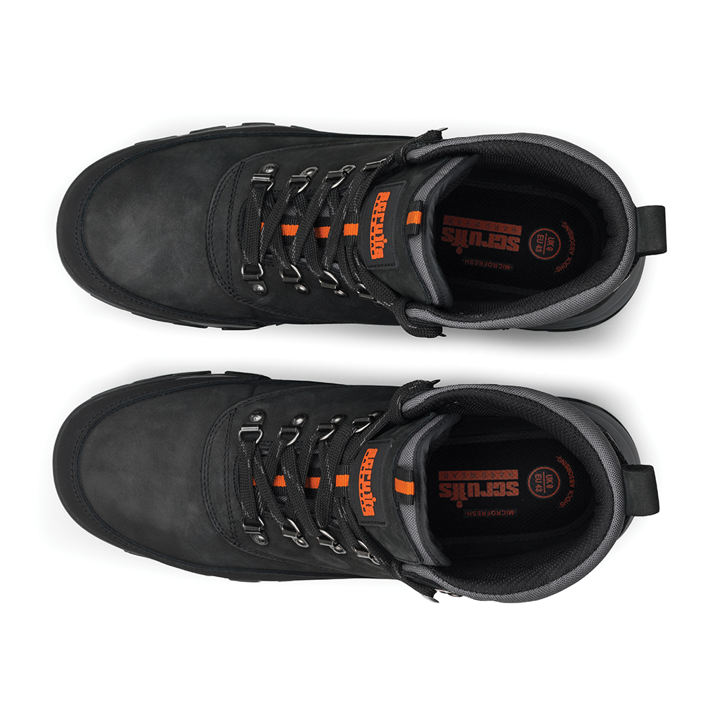 Toolstream Ltd | Scruffs Scarfell Safety Boots Black