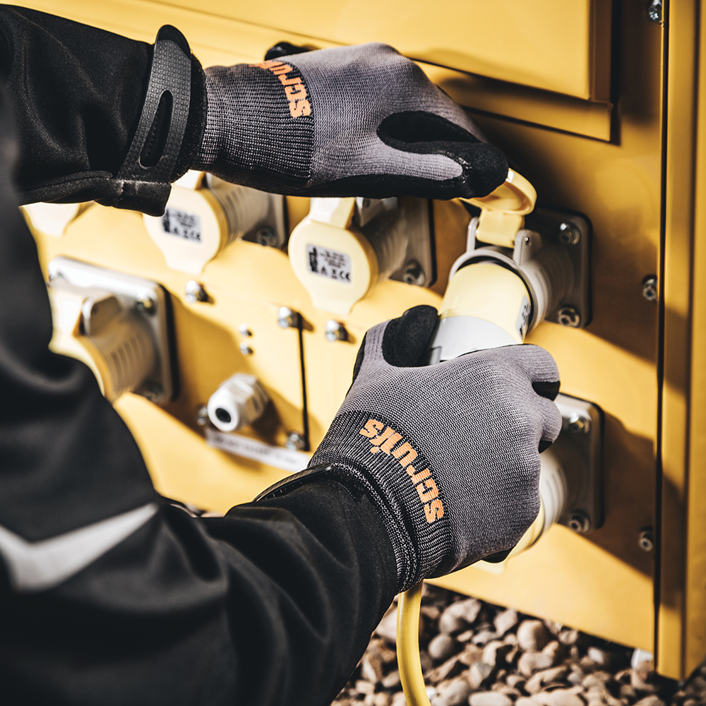 Toolstream Ltd | Scruffs Worker Gloves Grey 5pk