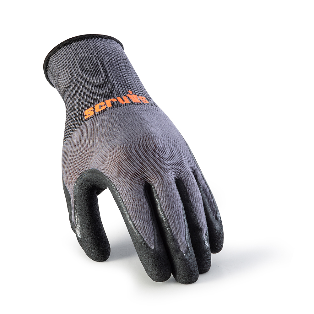 Toolstream Ltd | Scruffs Worker Gloves Grey 5pk
