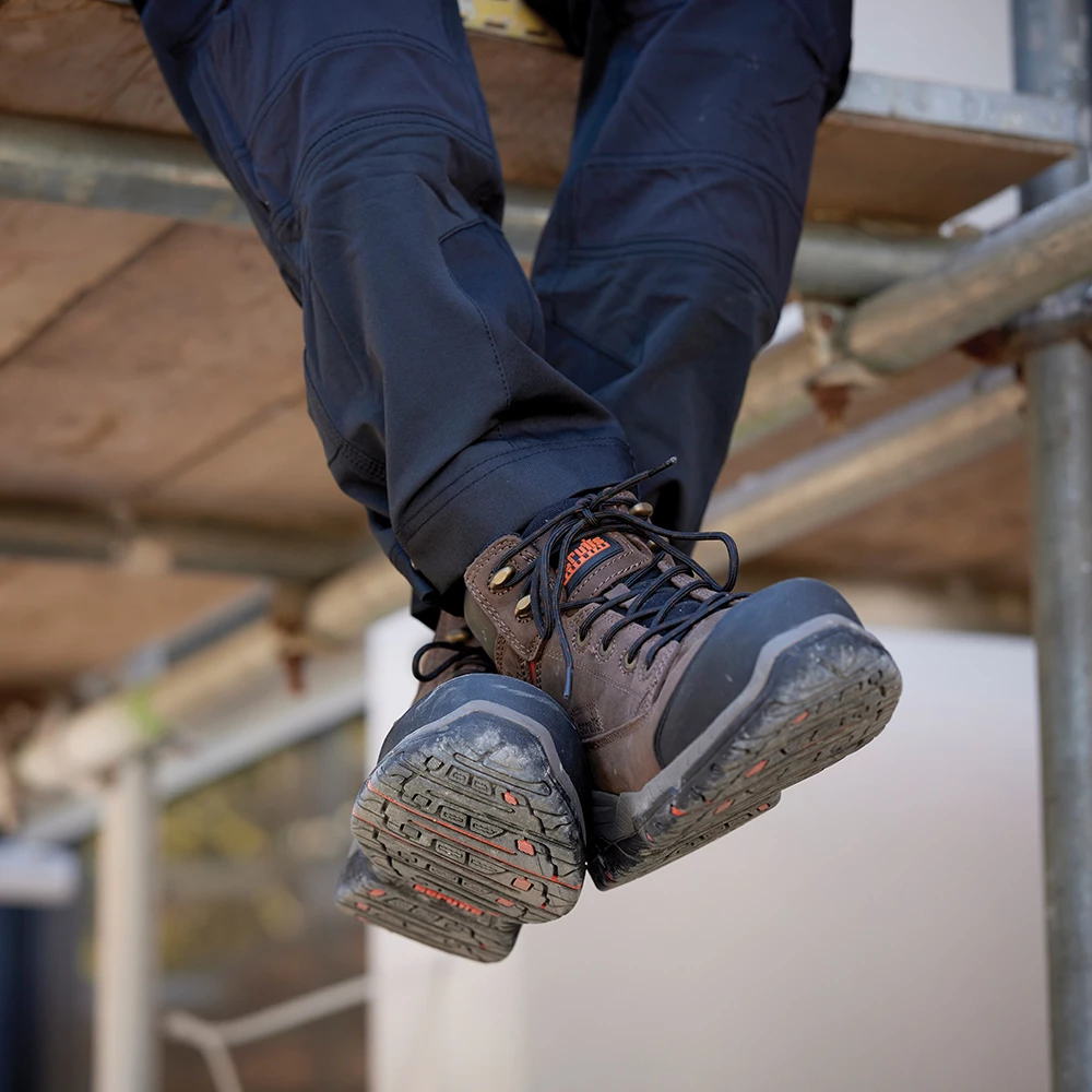 Toolstream Ltd | Scruffs Solleret Safety Boots Brown