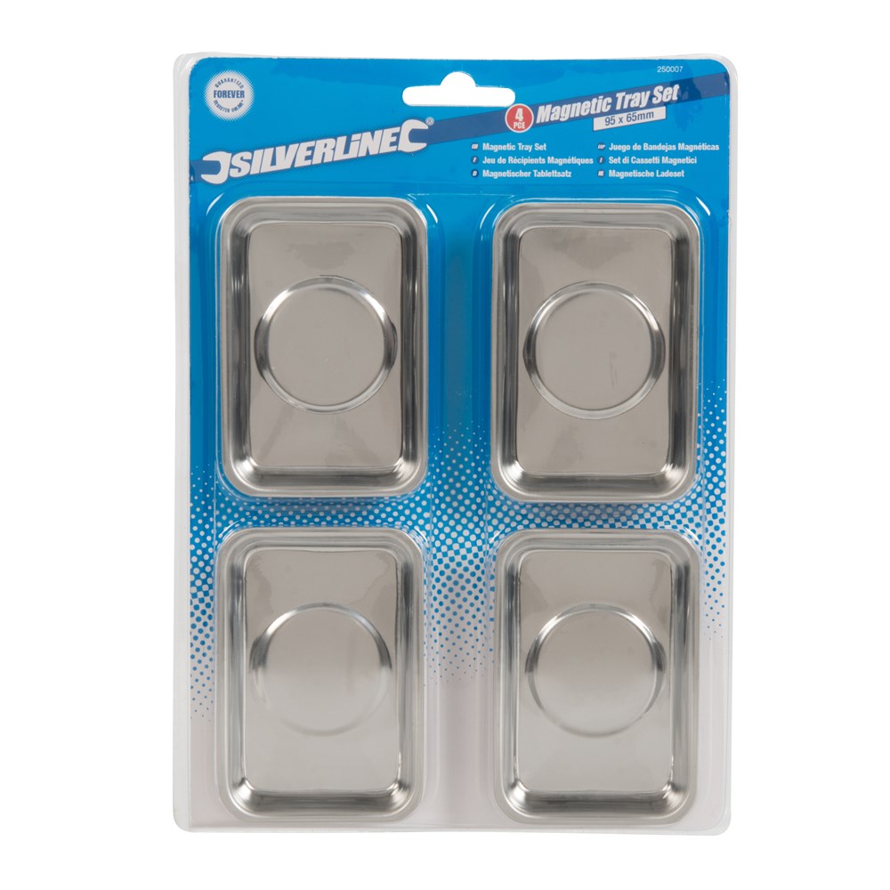 Toolstream Ltd | Silverline Magnetic Tray Set 4pce