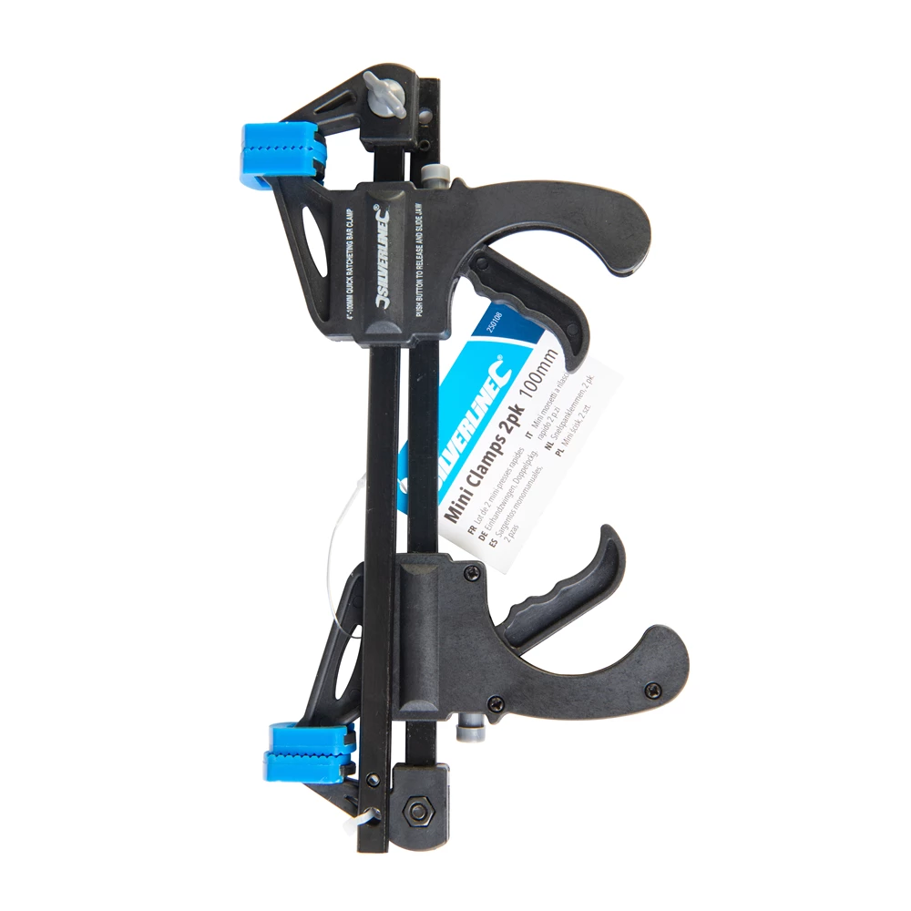 Toolstream Ltd | Silverline Mini Clamps 2pk