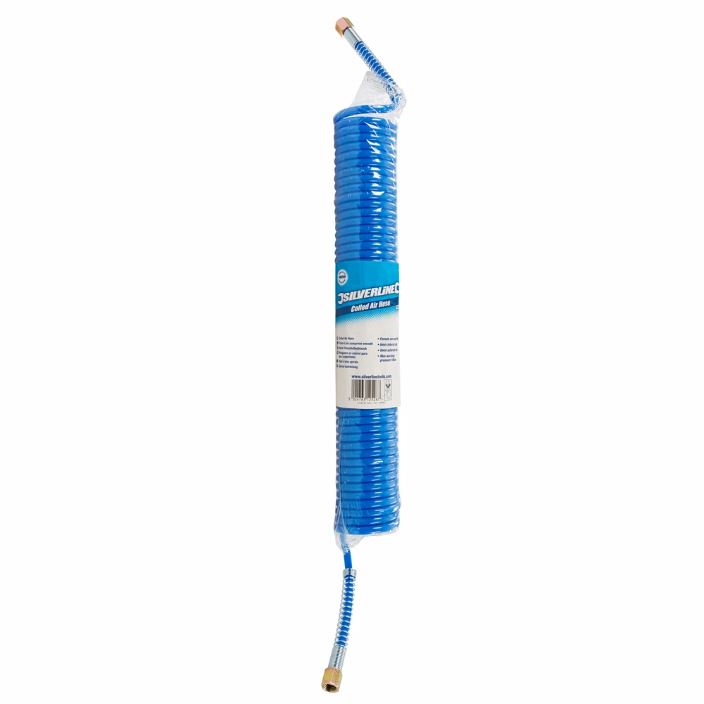 Toolstream Ltd | Silverline Coiled Air Hose