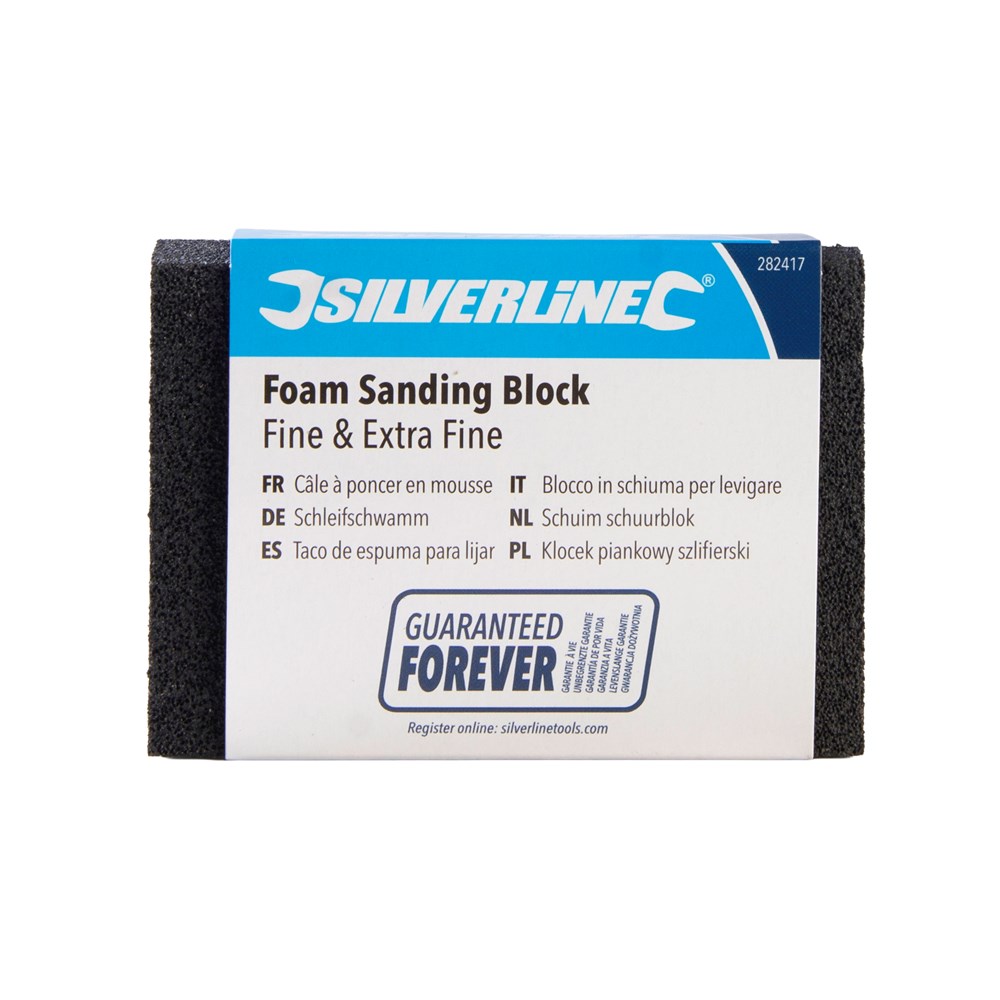 Toolstream Ltd | Silverline Foam Sanding Block
