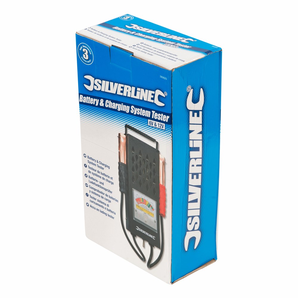 Toolstream Ltd | Silverline Battery & Charging System Tester
