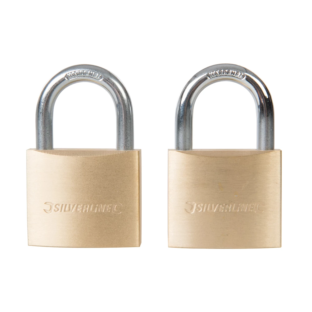 Toolstream Ltd | Silverline Keyed Alike Padlocks 2pk