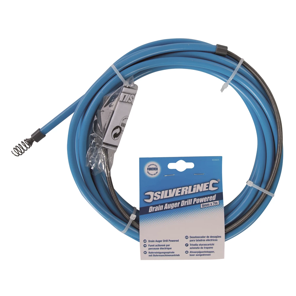 Toolstream Ltd | Silverline Drain Auger Drill Powered