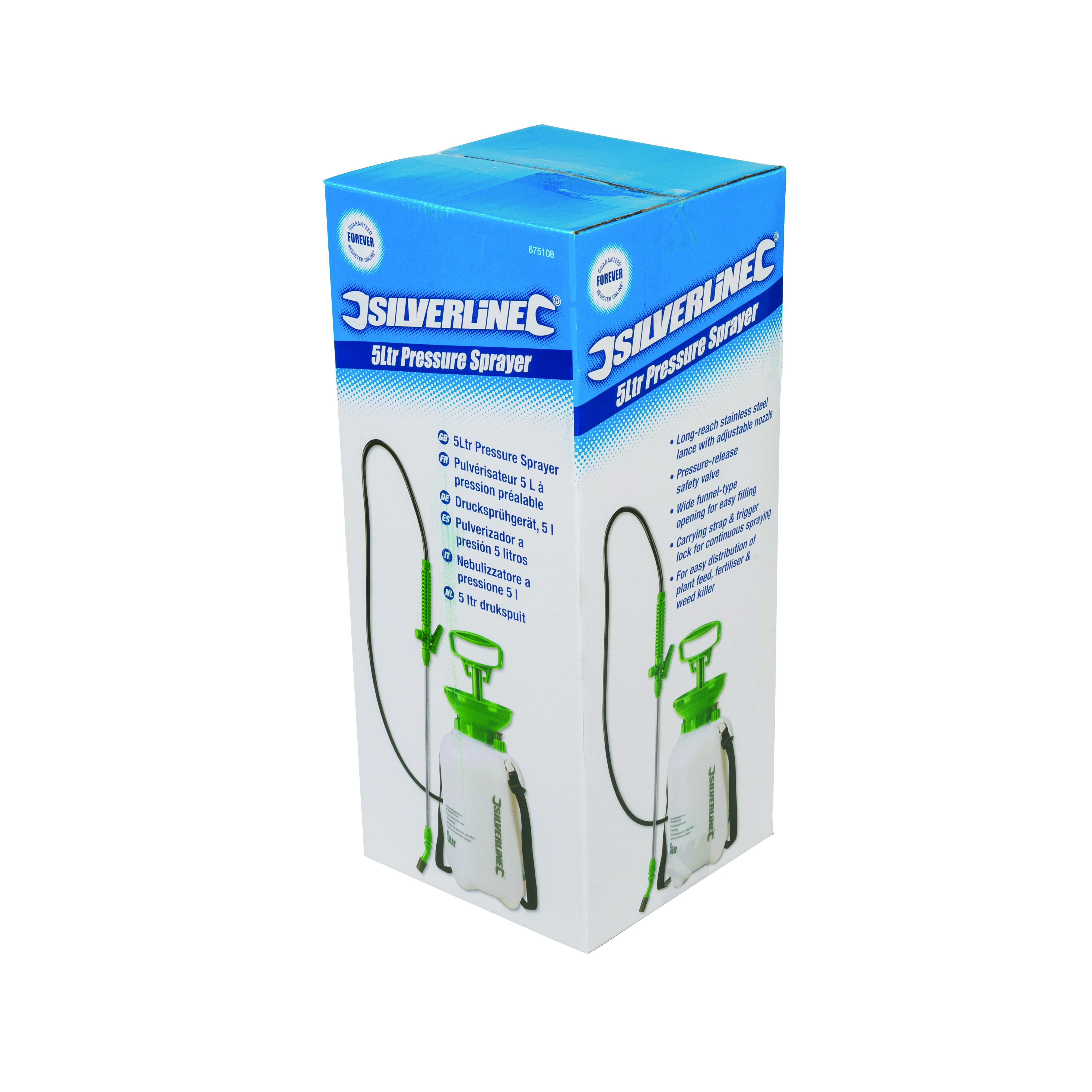 Toolstream Ltd | Silverline Pressure Sprayer 5Ltr
