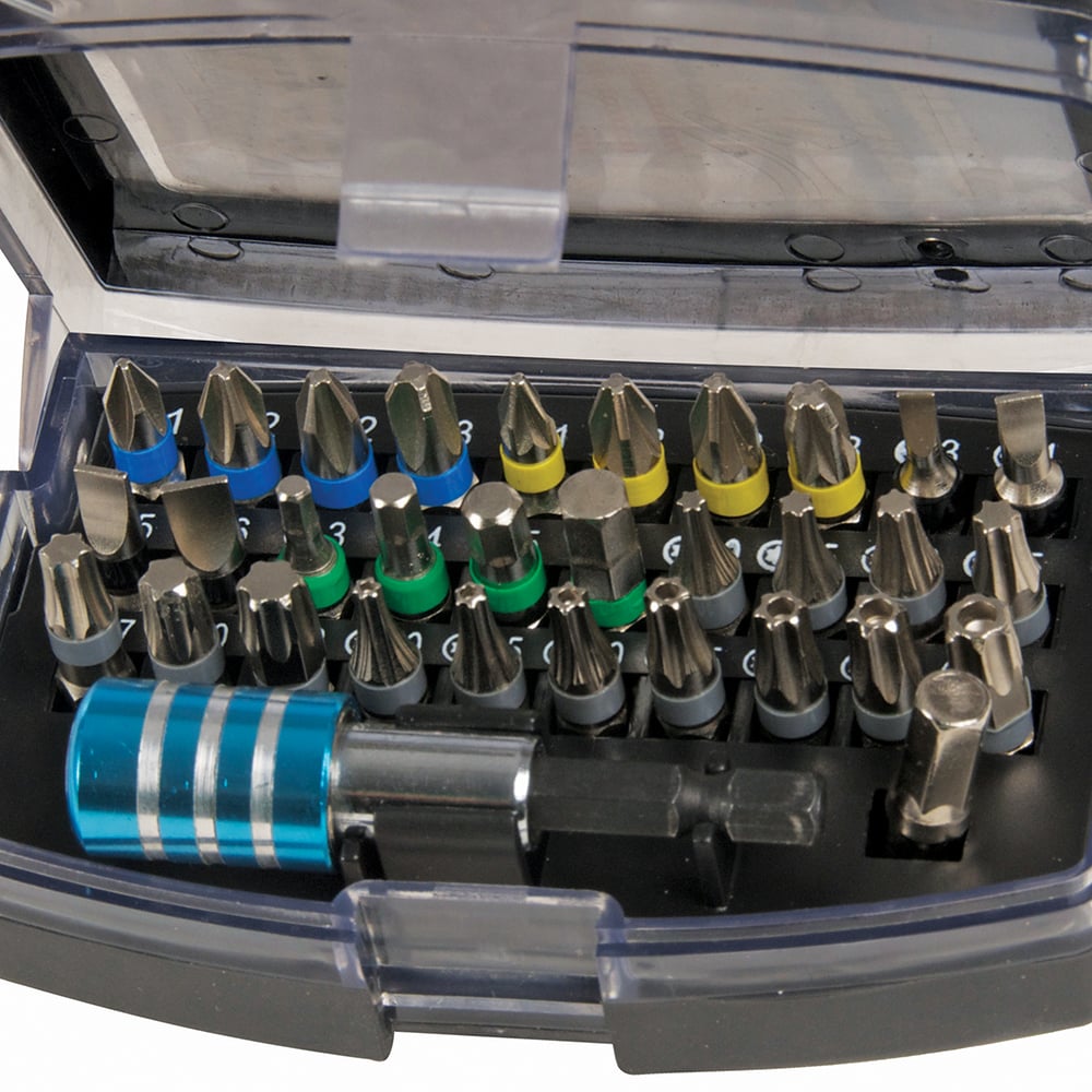Toolstream Ltd | Silverline Colour-Coded Bit Set 32pce