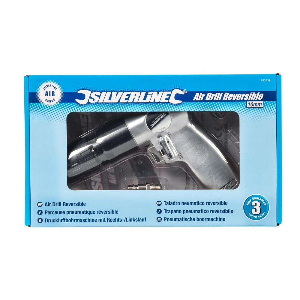 Toolstream Ltd | Silverline Air Drill Reversible