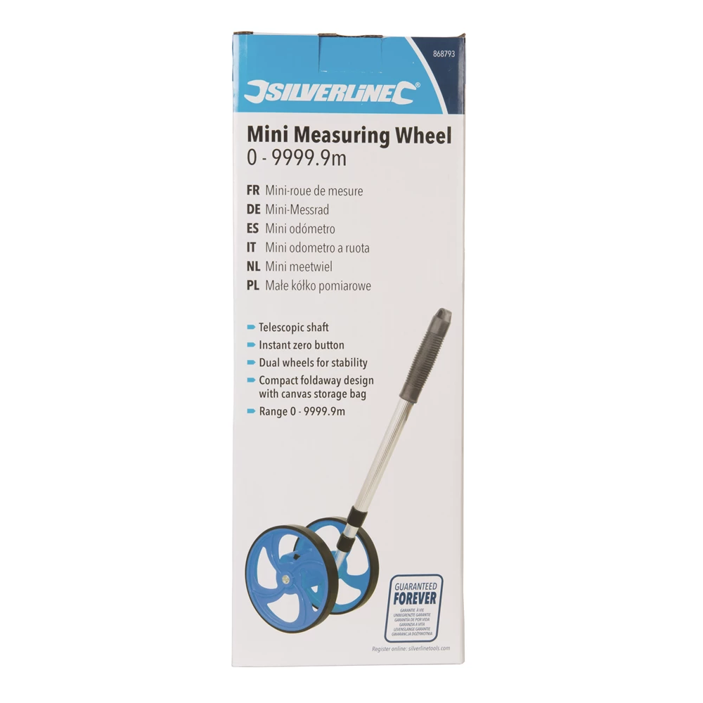 Toolstream Ltd | Silverline Mini Measuring Wheel
