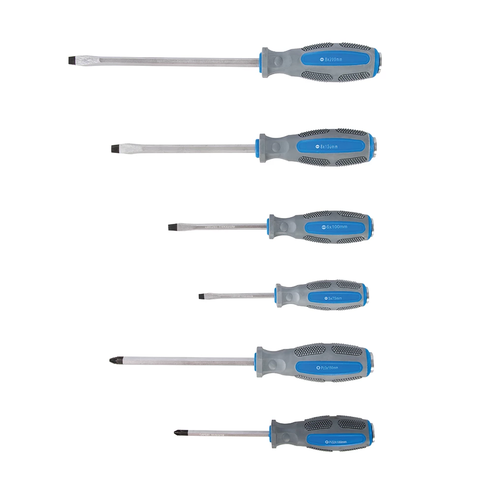 Toolstream Ltd | Silverline Hammer-Through Screwdriver Set 6pce