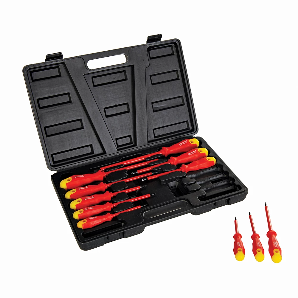Toolstream Ltd | Silverline Insulated Soft-Grip Screwdriver Set 11pce
