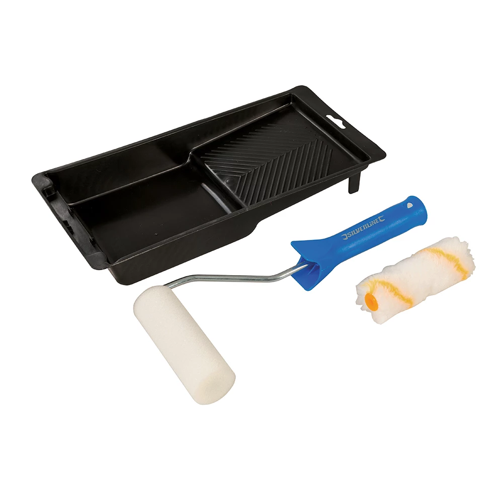 Toolstream Ltd | Silverline Mini Roller & Tray Set
