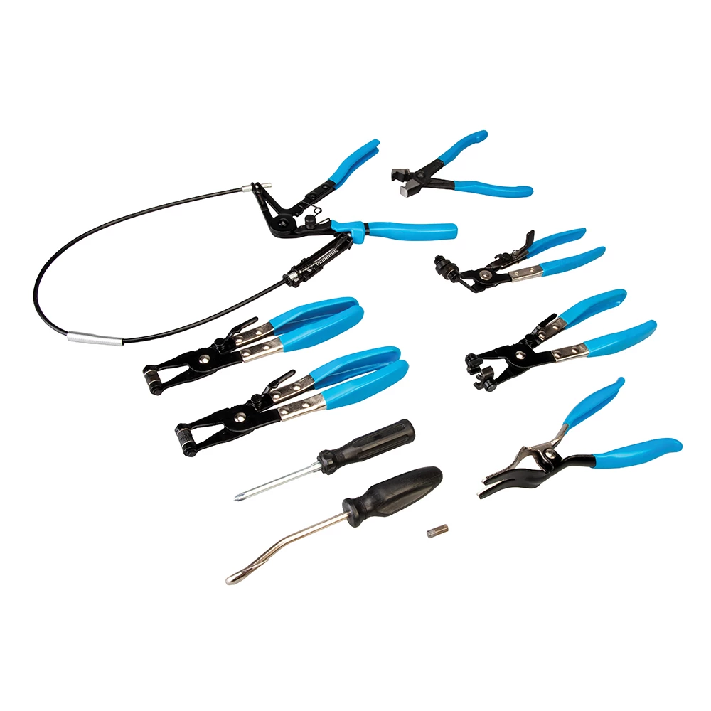 Toolstream Ltd | Silverline Hose Clip Removal Tool Set 9pce