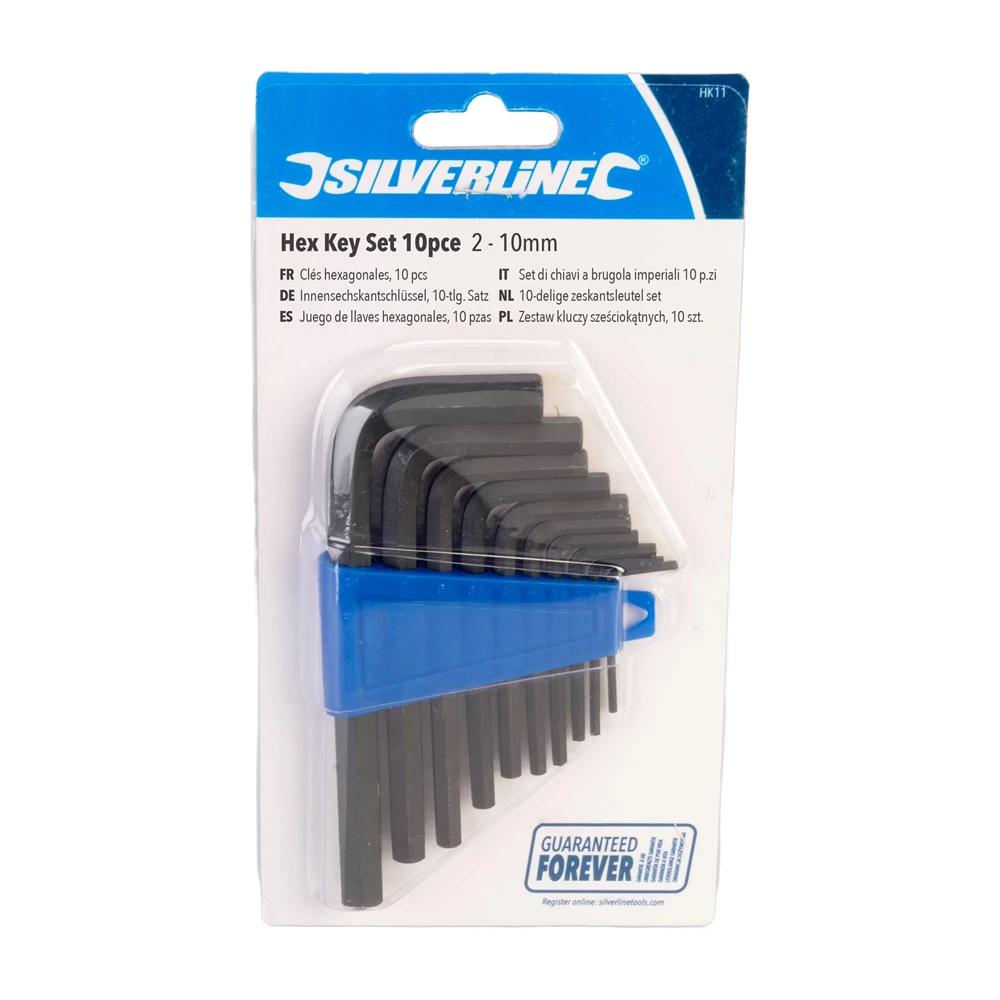 Toolstream Ltd | Silverline Hex Key Set 10pce
