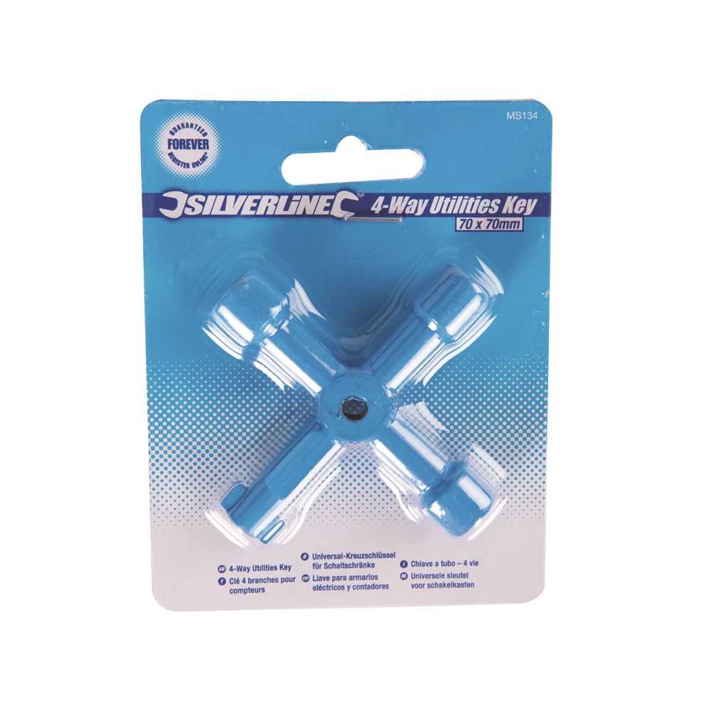 Toolstream Ltd | Silverline 4-Way Utilities Key