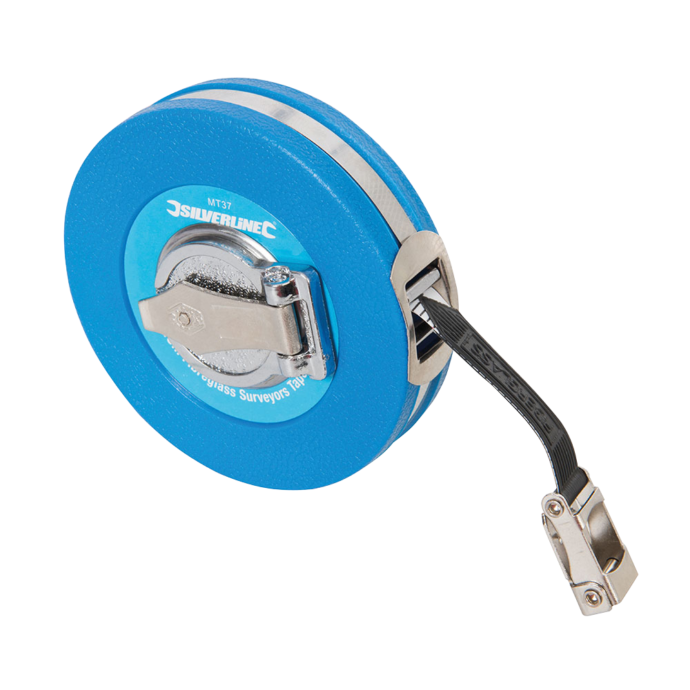 Toolstream Ltd | Silverline Fibreglass Surveyors Tape