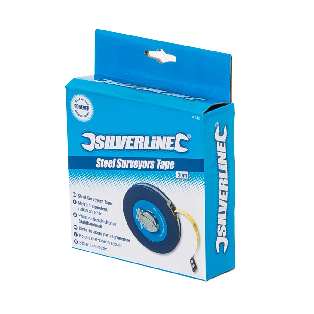 Toolstream Ltd | Silverline Steel Surveyors Tape