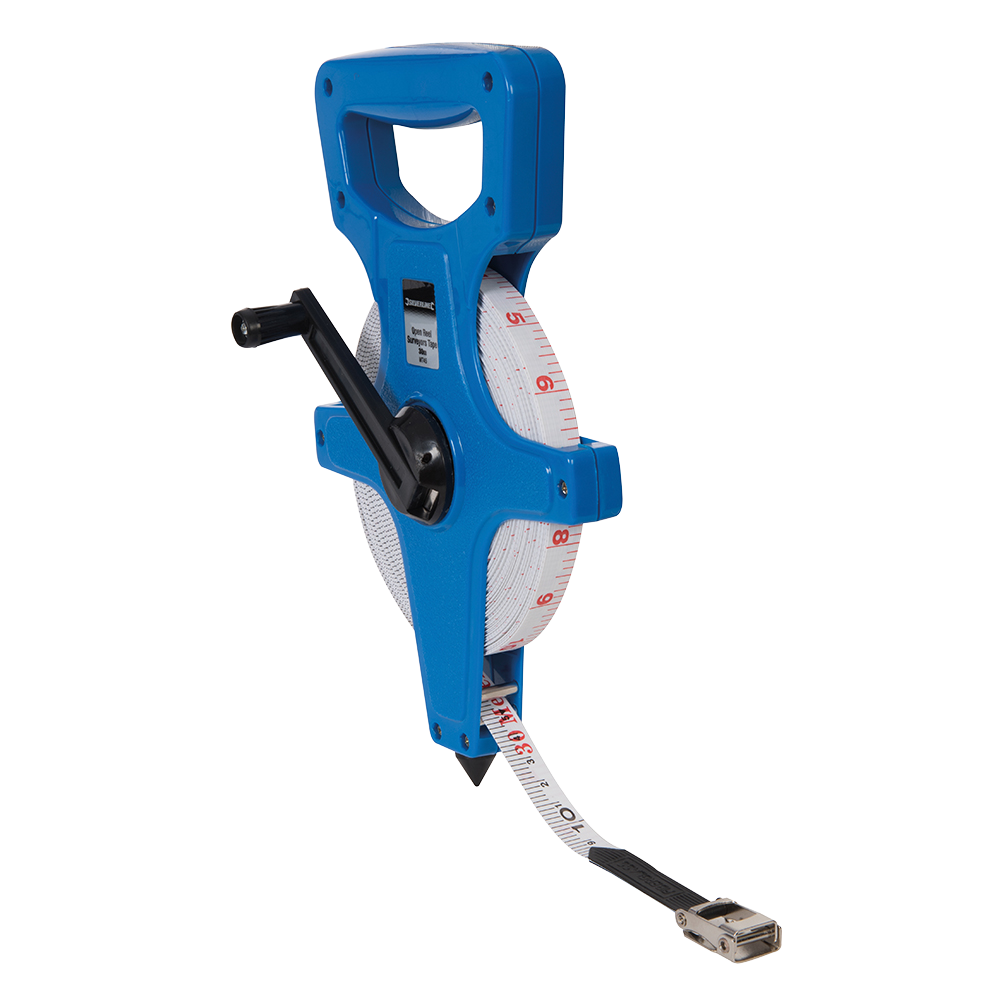 Toolstream Ltd | Silverline Open Reel Surveyors Tape