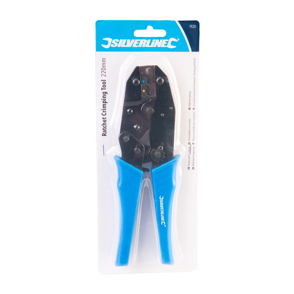 Toolstream Ltd | Silverline Ratchet Crimping Tool
