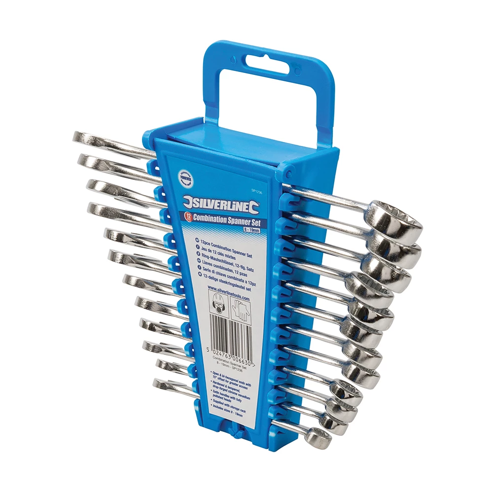 Toolstream Ltd | Silverline Combination Spanner Set 12pce