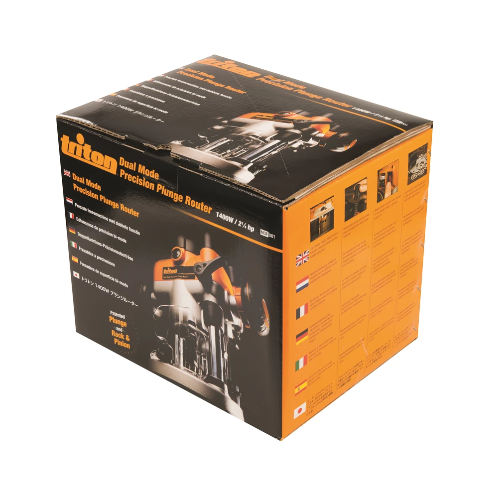 Toolstream Ltd | Triton 1400W Dual Mode Precision Plunge Router