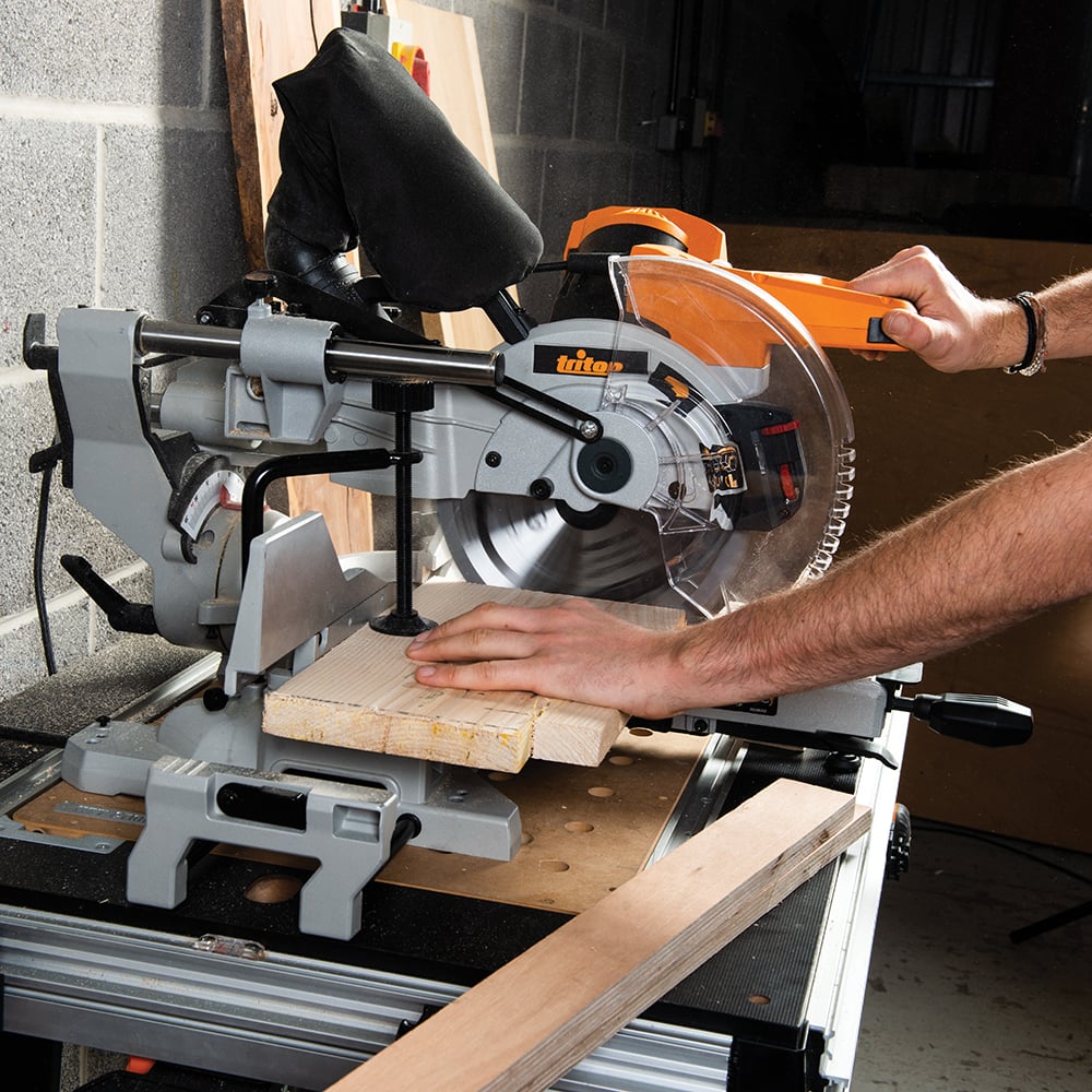 Toolstream Ltd | Triton 1800W Sliding Compound Mitre Saw 254mm
