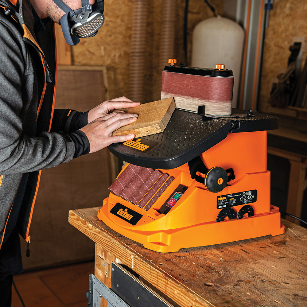 Toolstream Ltd Triton 450W Oscillating Spindle Belt Sander