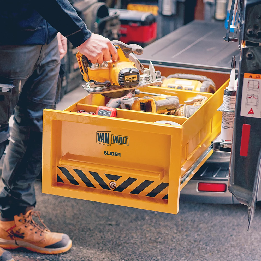 Toolstream Ltd | Van Vault Slider Secure Tool Storage Drawer 52.5kg